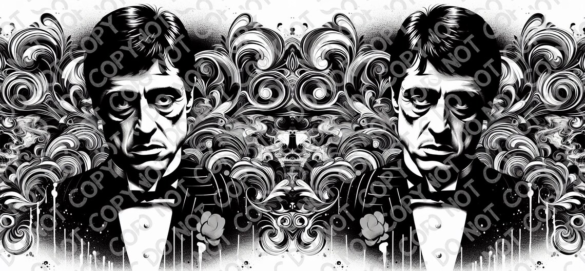 Scarface 40oz Tumbler Wrap - Etsy