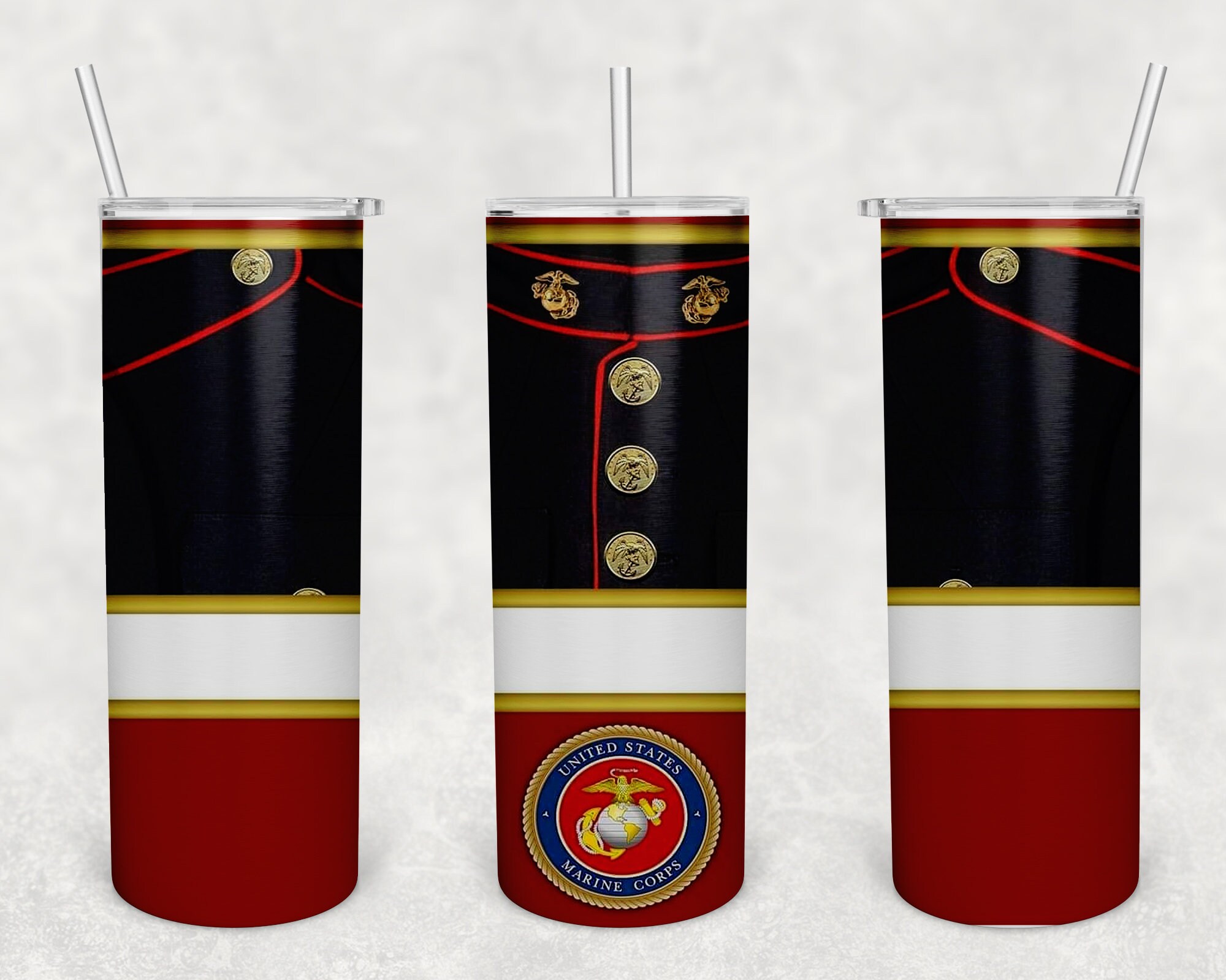 Armed Forces 4 - 20oz Tumbler Wrap - Etsy