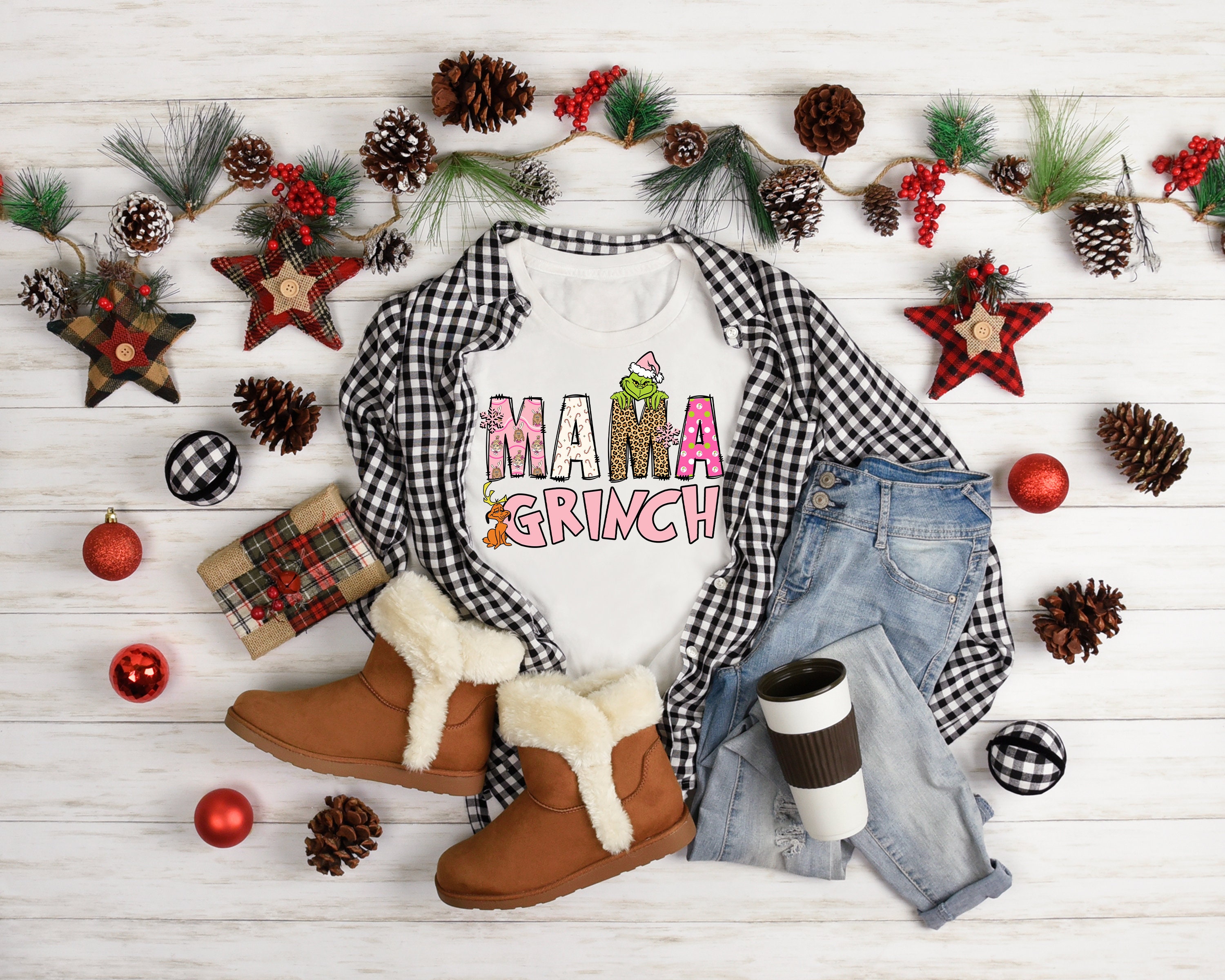 Mama Grinch Png - Etsy