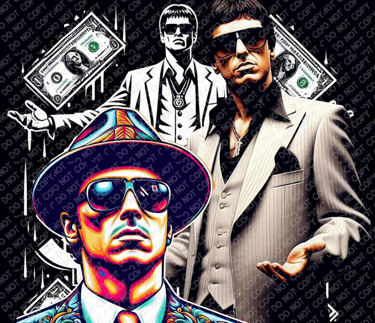 Scarface 3 20oz Tumbler Wrap - Etsy