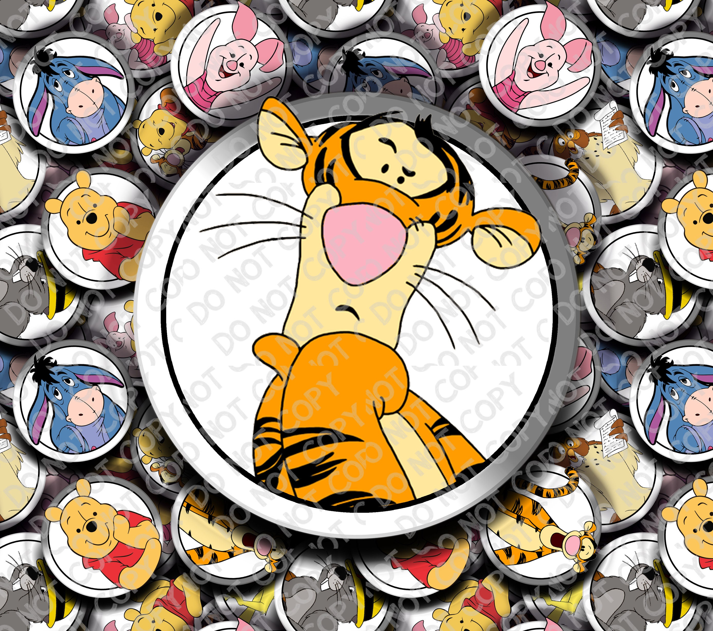 Tigger 20oz Tumbler Wrap - Etsy