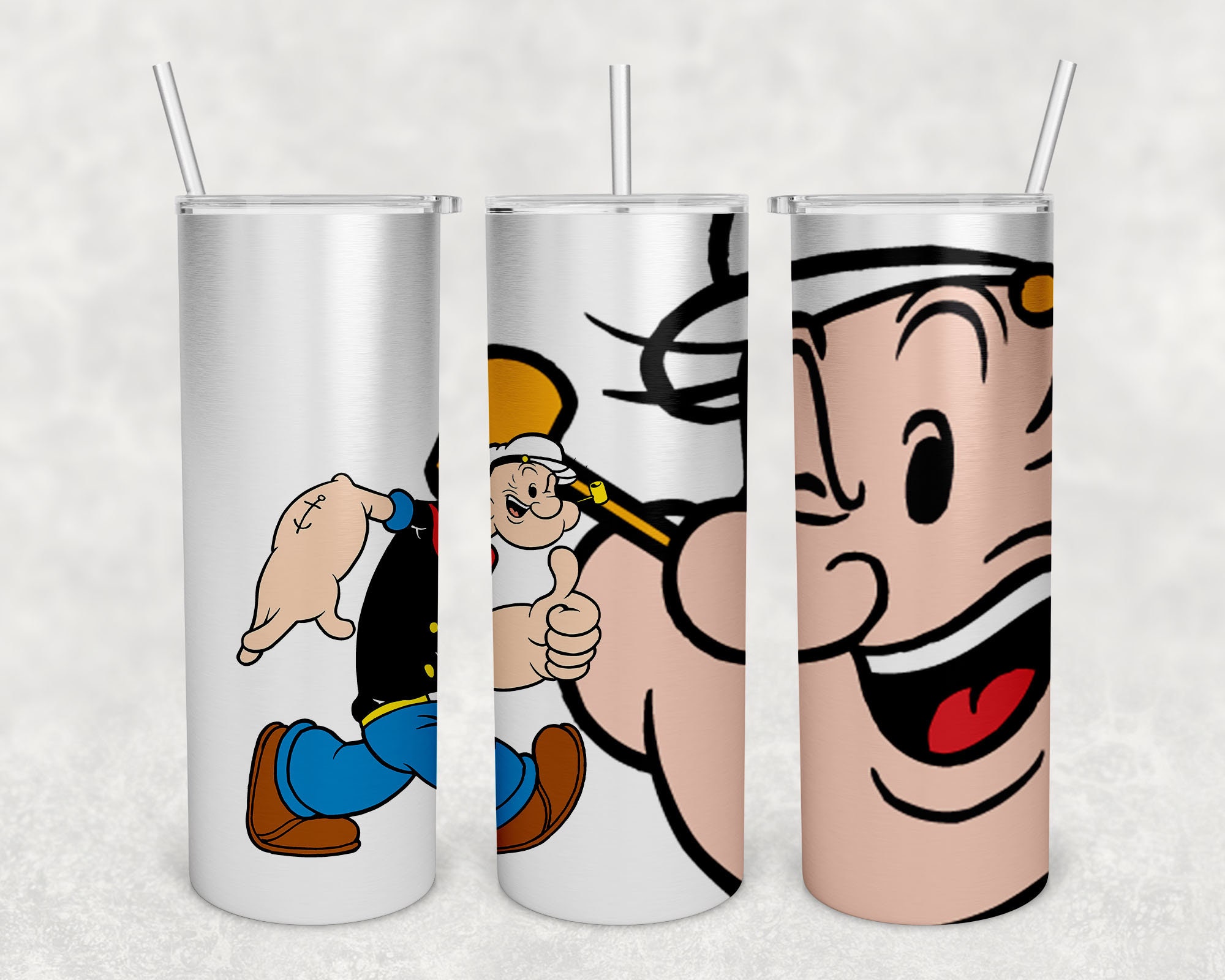 Popeye & Oliveoyl 20oz Tumbler Wrap - Etsy