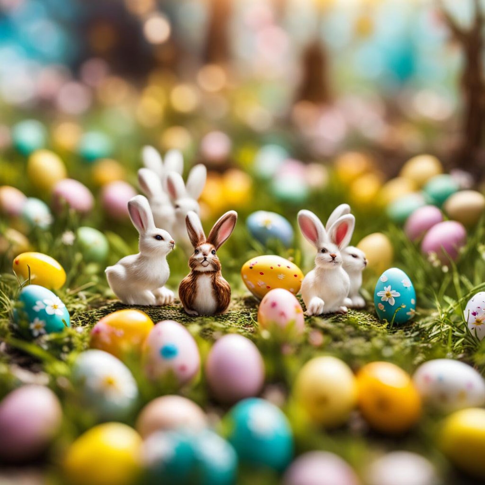 Easter Celebration 8K Digital Art Collection 65MP Square Prints - Etsy