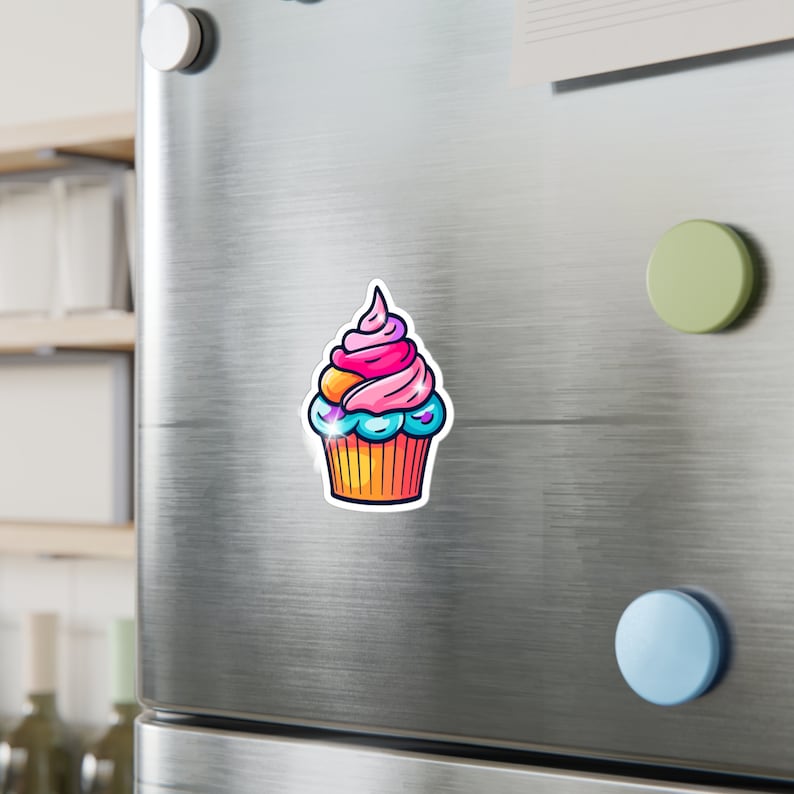 Cupcake Vinyl Decals - Etsy