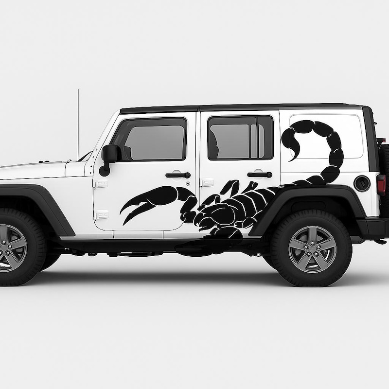 Scorpion Car Decal - Etsy