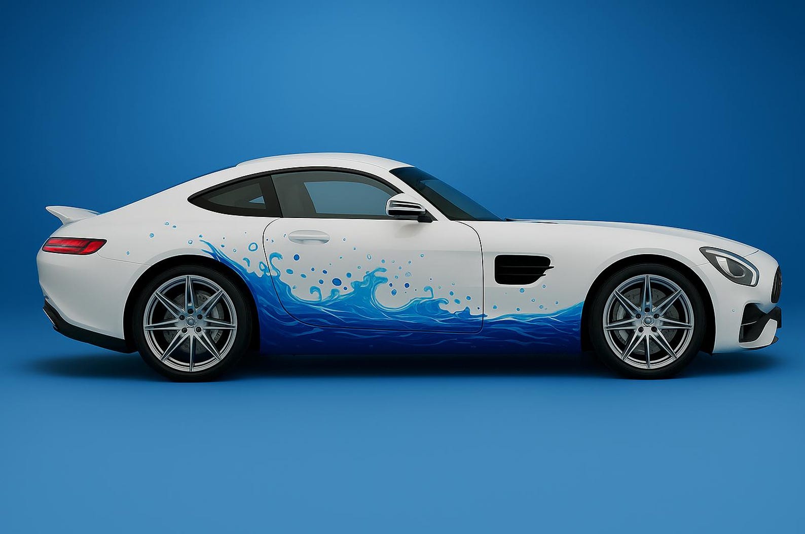 Water Wave Side Wrap – Universal Splash Decal for All Vehicles - Etsy