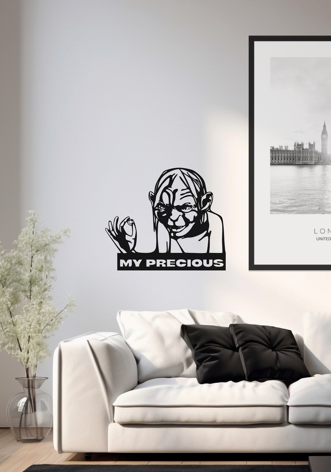 Gollum My Precious the Lord of the Rings Film Vinyl Decal - Etsy