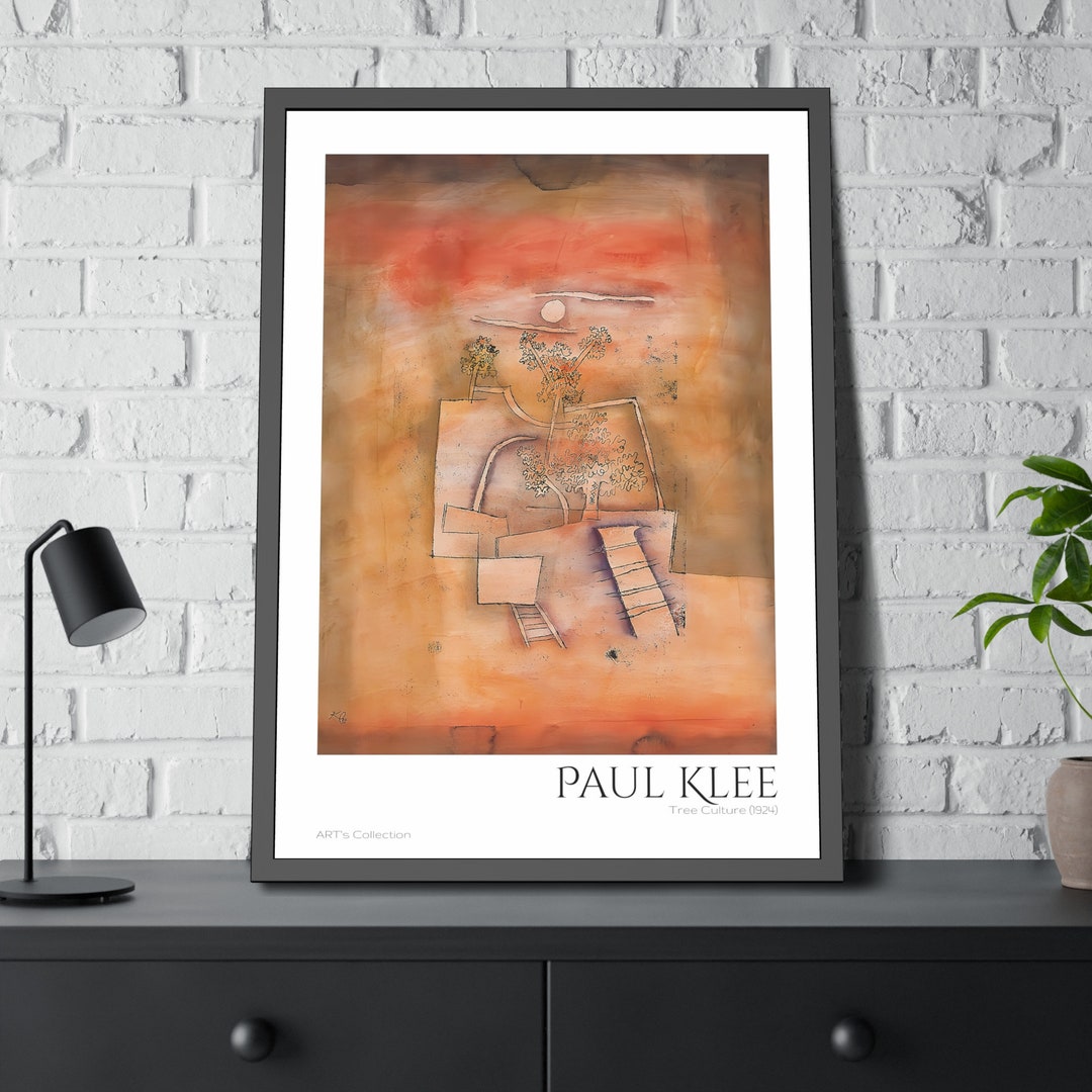 Tree Culture (1924) by Paul Klee / Art's Collection Series Framed ...