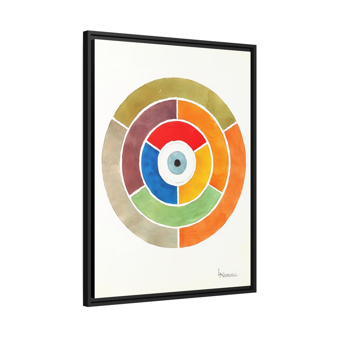 Disc Showing Primary, Secondary and Tertiary Colors (ca 1900) by ...