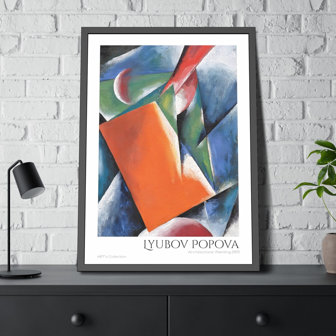 Architectonic Painting (1917) by Lyubov Popova / Art's Collection ...