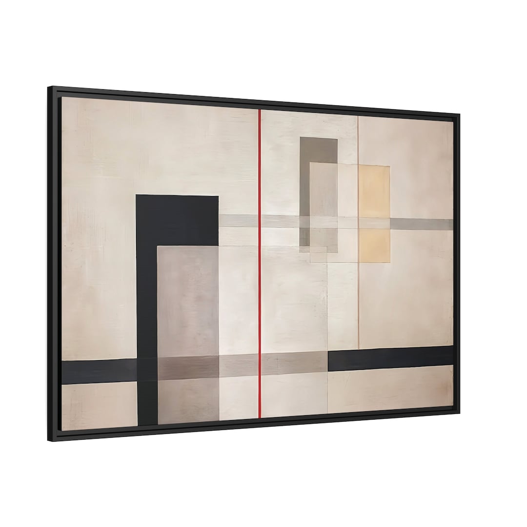 K VII (1922) by László Moholy-nagy / Framed Canvas on American Box - Etsy