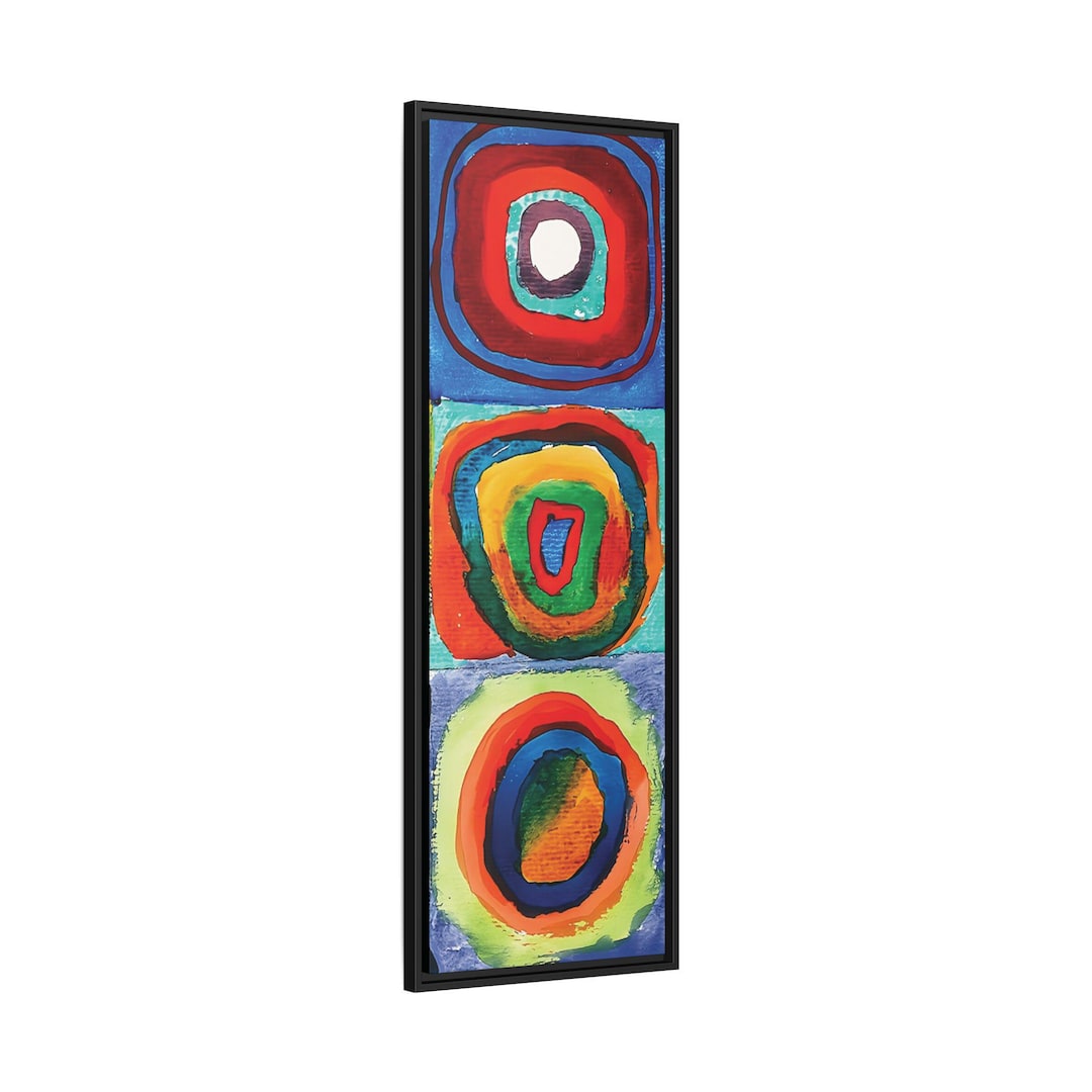 Color Study: Squares With Concentric Circles (1913) by Wassily ...