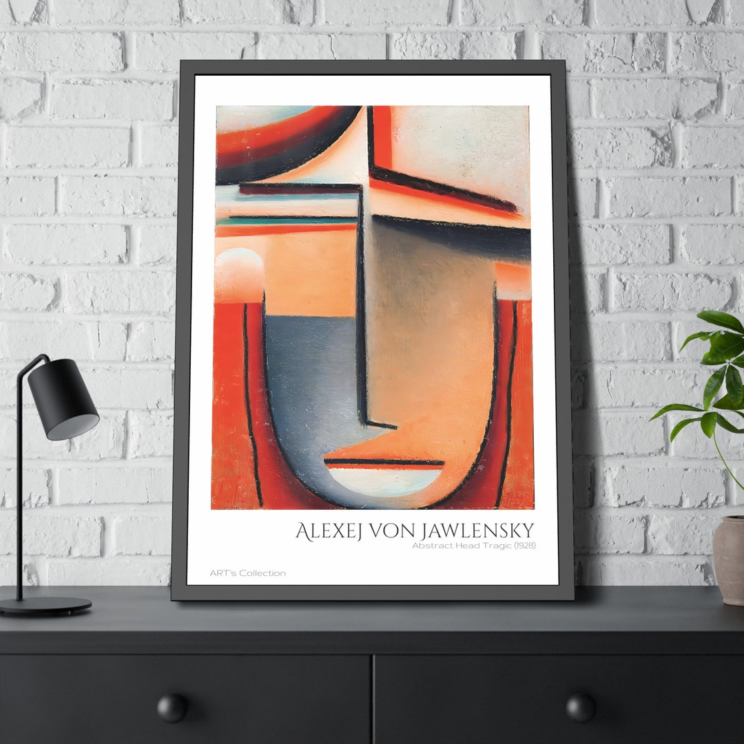 Abstract Head Tragic (1928) by Alexej Von Jawlensky / Art's Collection ...