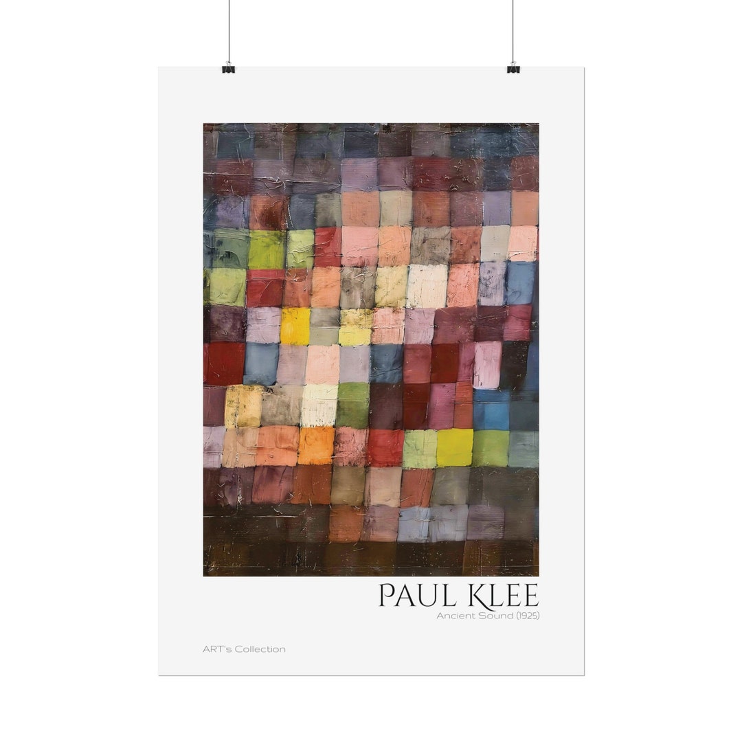 Ancient Sound (1925) by Paul Klee / Poster - Art's Collection Series - Etsy