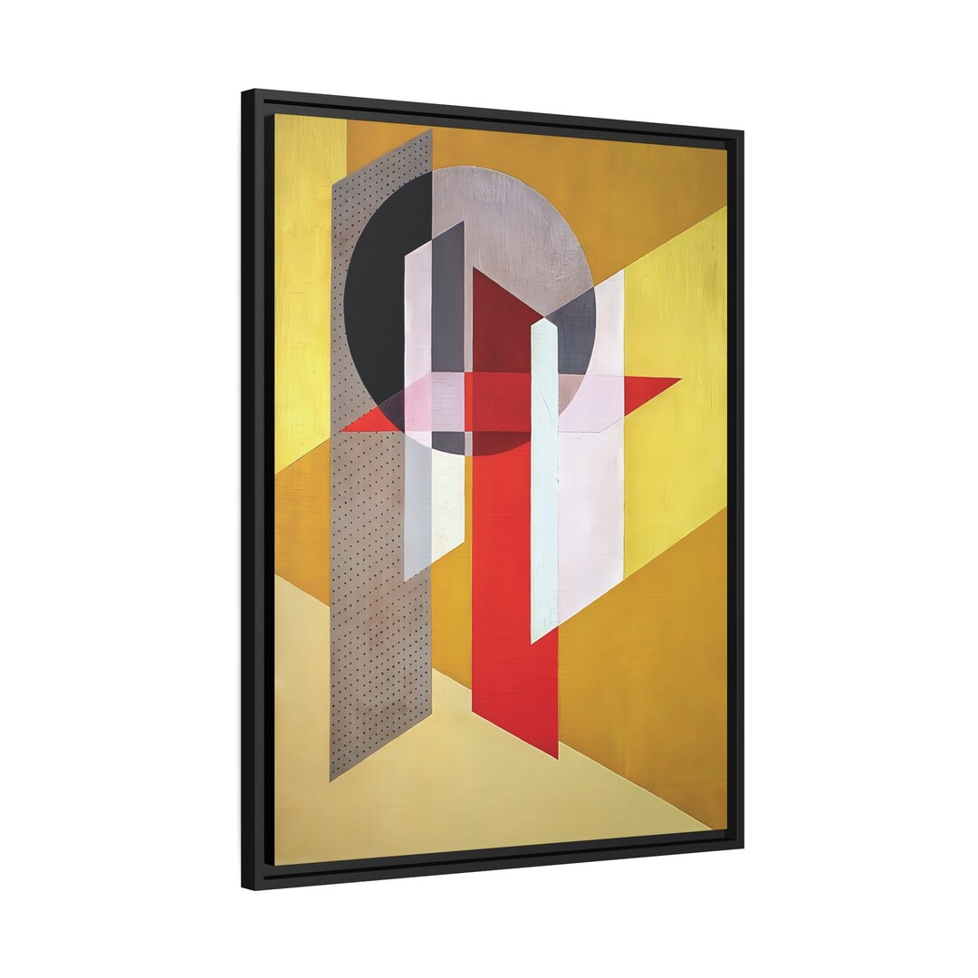 Z VII (1926) by László Moholy-nagy / Framed Canvas on American Box - Etsy