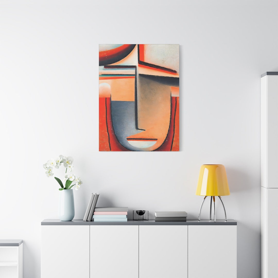 Abstract Head - Tragic (1928) by Alexej Von Jawlensky / Fine Art ...