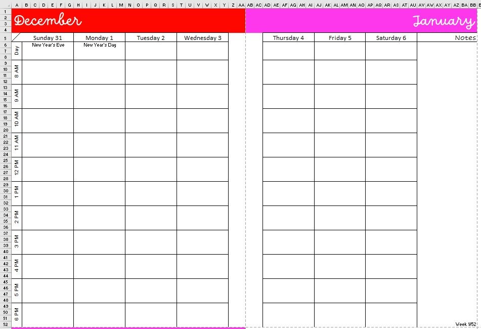 Printable 2024 Editable Dated Calendar Grayscale - Etsy