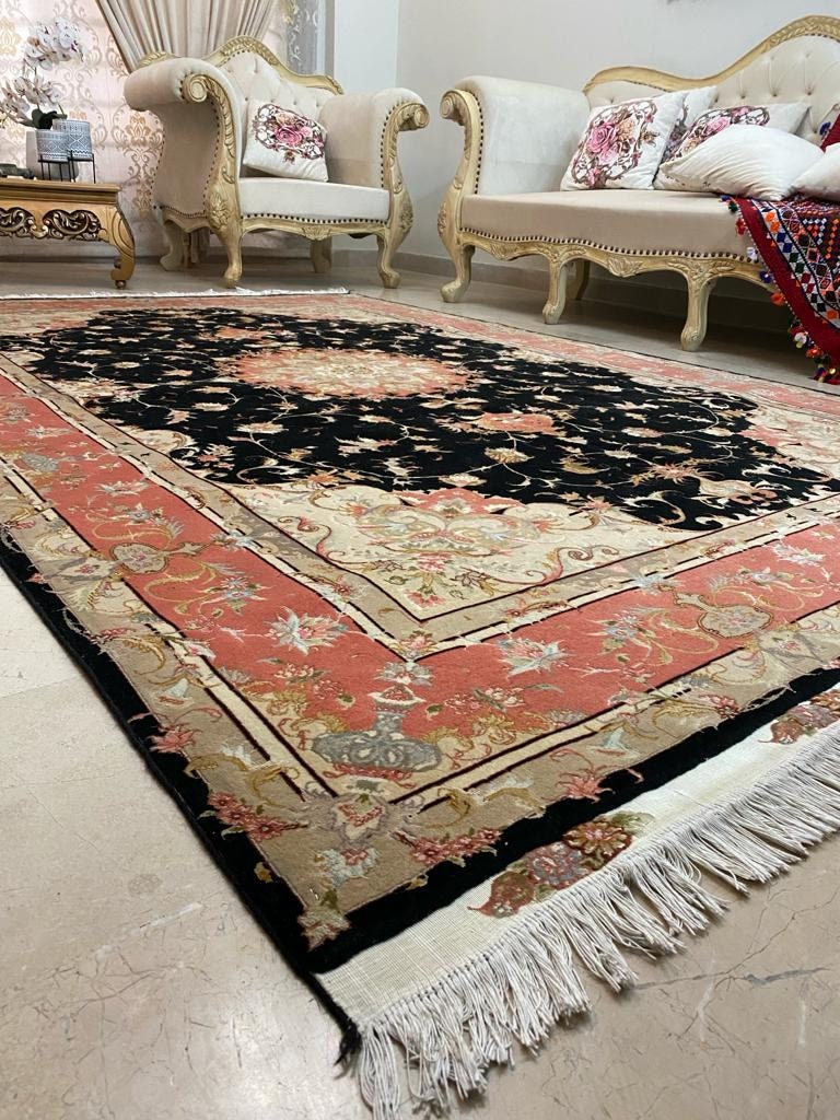 Royal Gold Tabriz Persian Area Rug Living Room Rugs, Bedroom Rugs ...