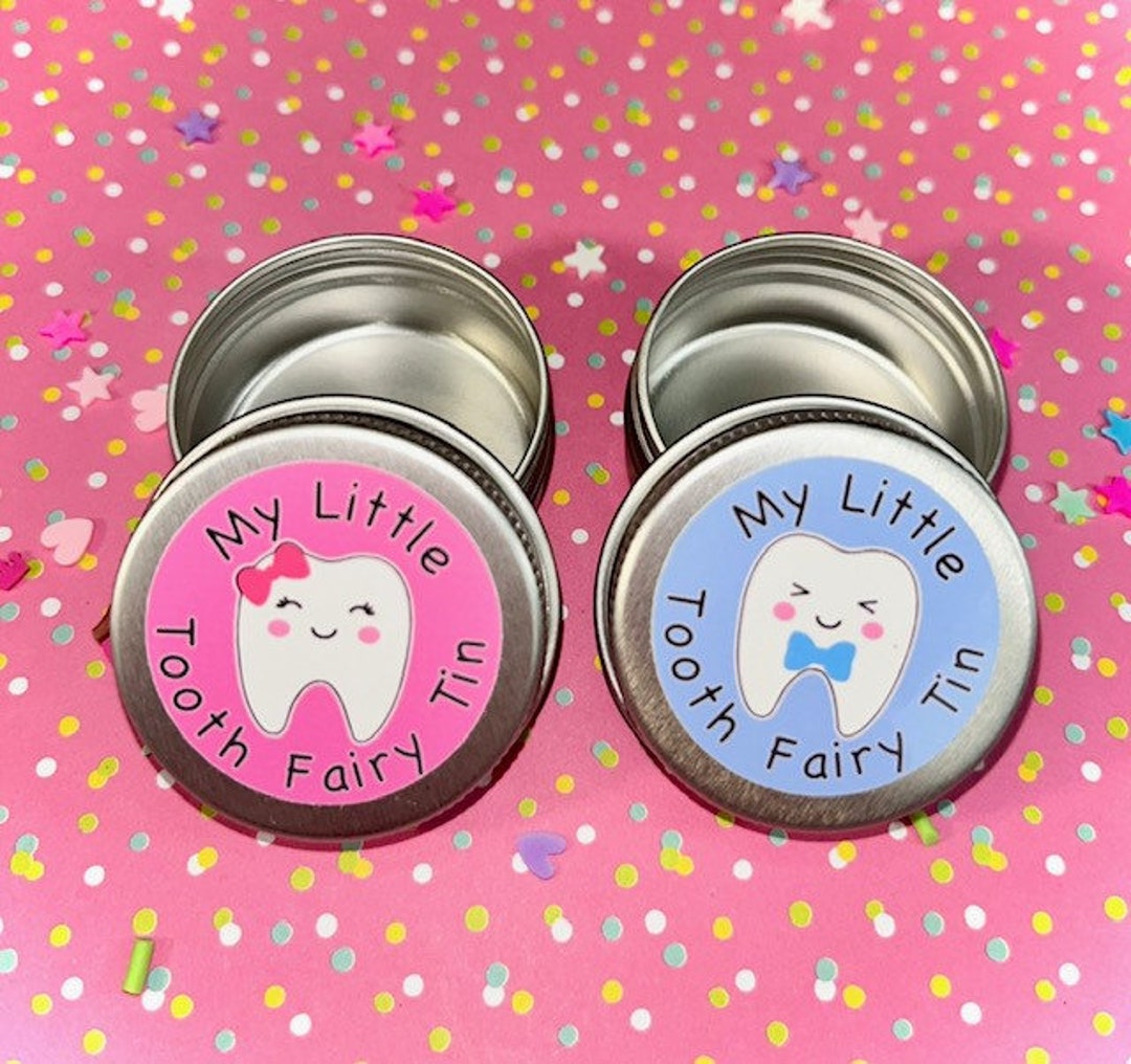 Tooth Fairy Tin, Tooth Fairy Box, Tooth Keepsake Box, Dodders Gift ...