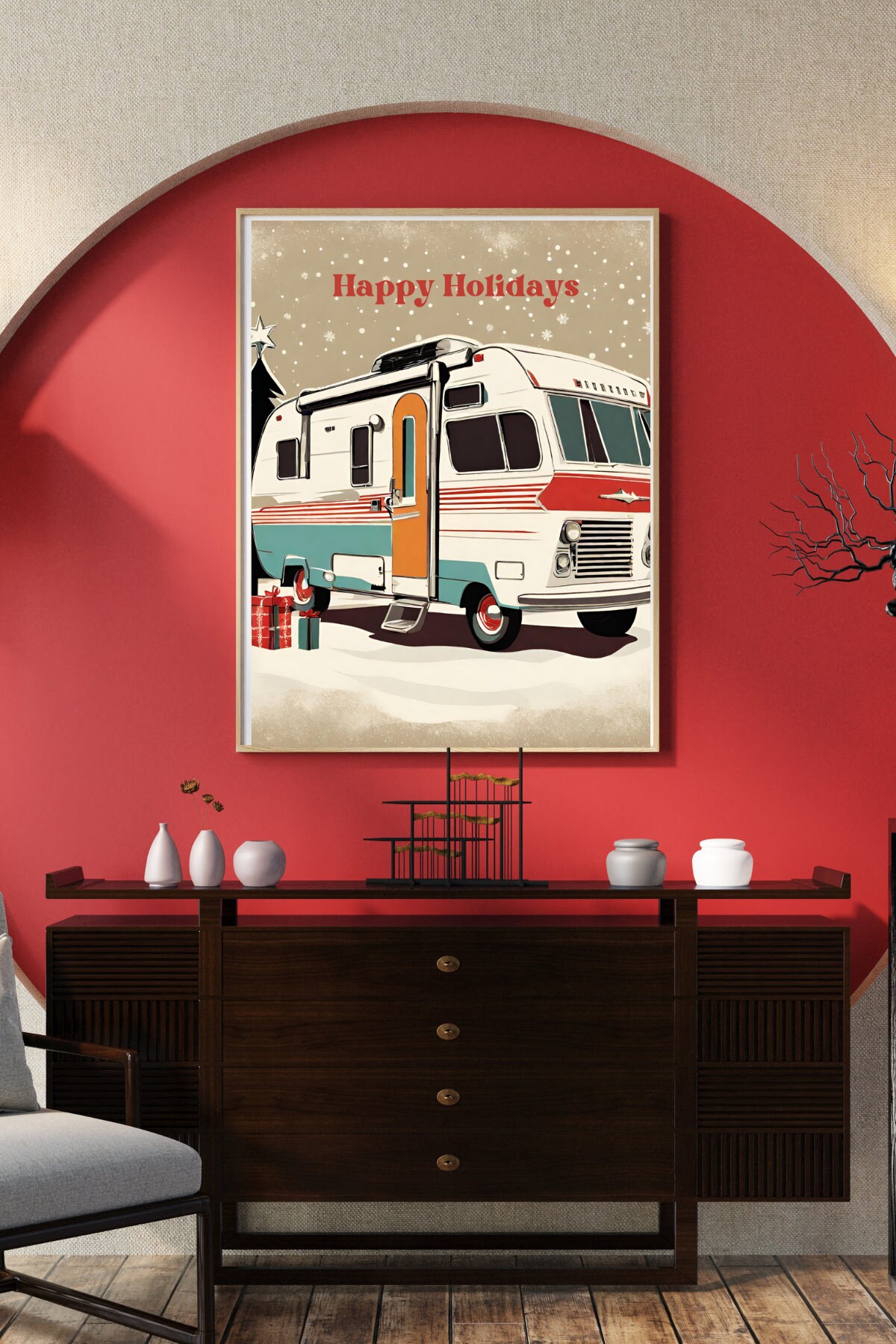 Classic Holiday Camper Prints Retro Camper Print Bundle 4 - Etsy