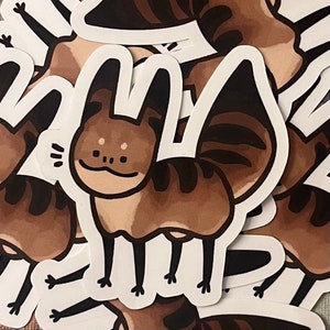 Loth Cat Sticker Pack - Etsy