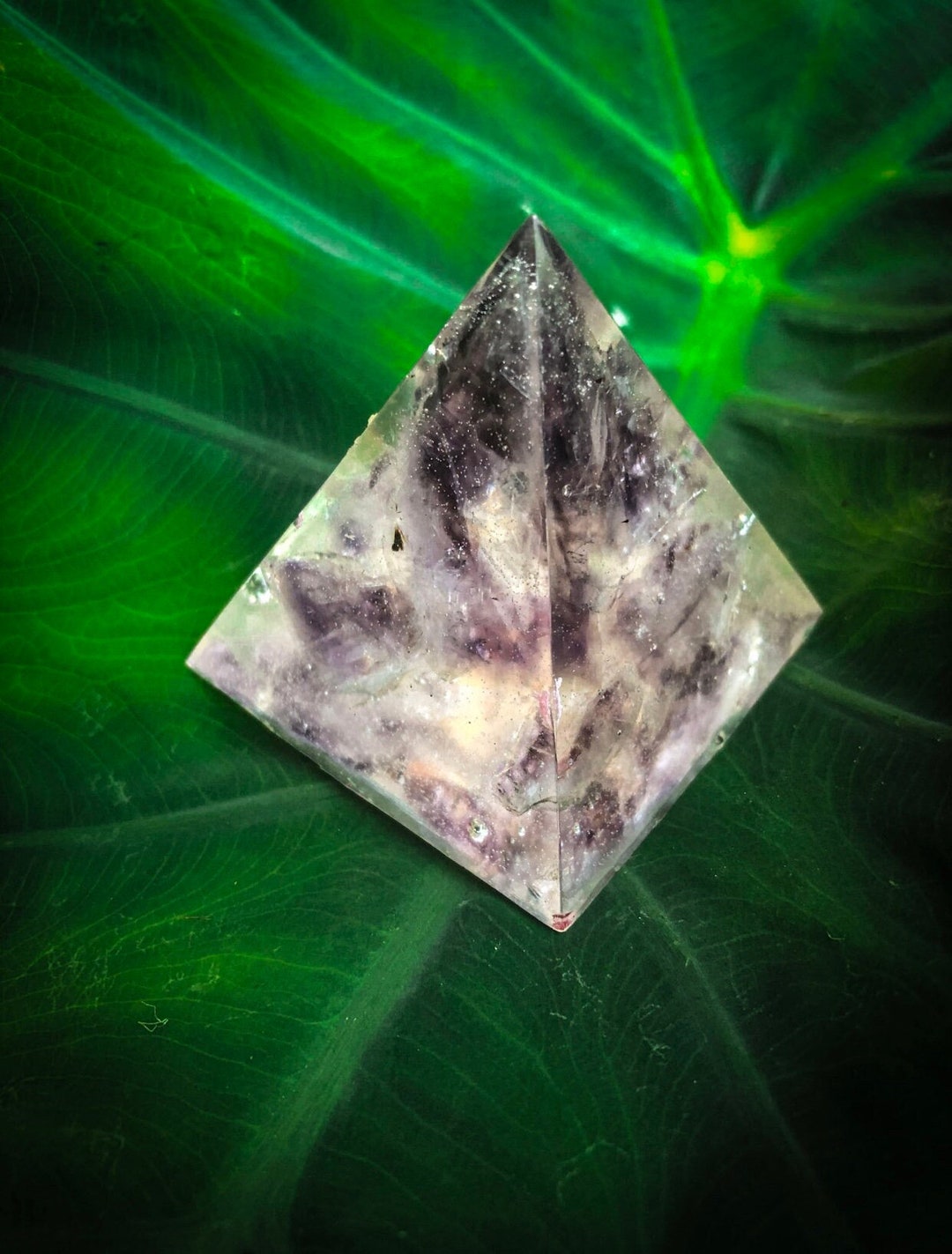 Amethyst Activation Pyramid - Etsy