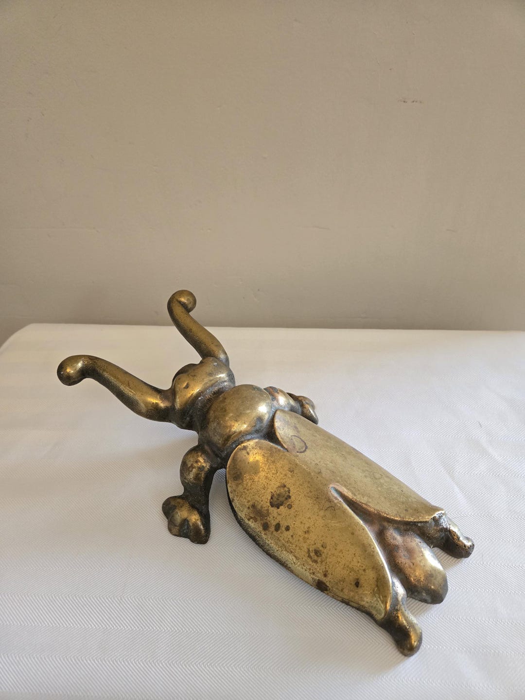 Vintage Brass Beetle Boot Jack Brass Beetle Boot Pull Made in Canada - Etsy