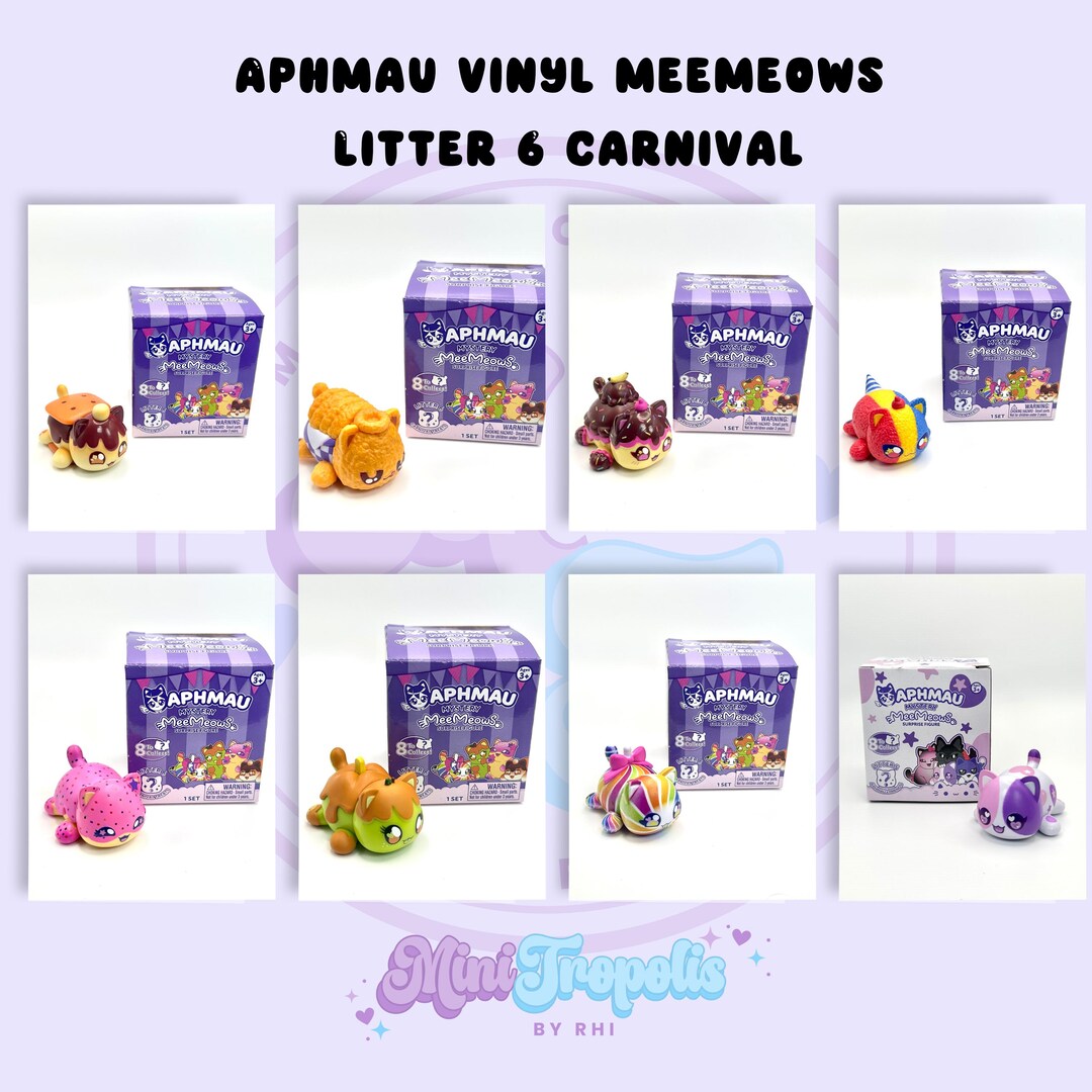 Aphmau Vinyl Meemeows Assorted Litters and Styles *choose Your Figure ...