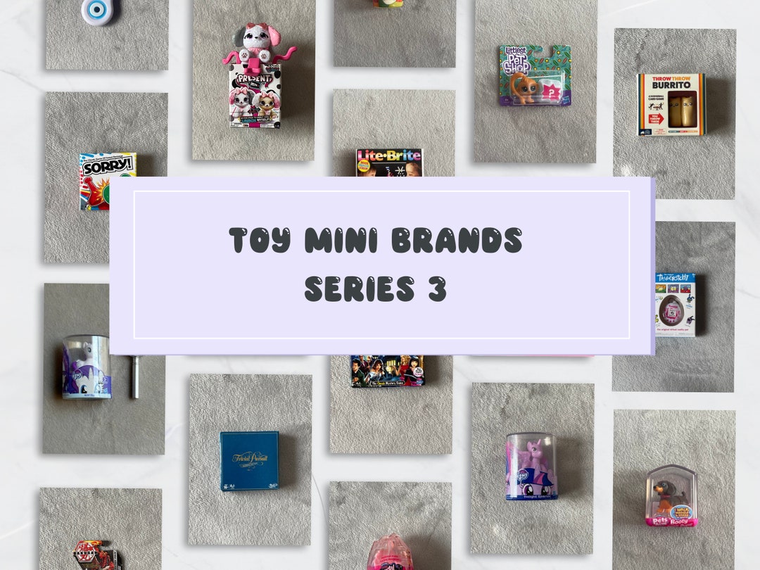 5 Surprise Toy Mini Brands Series 3 *choose Your Mini* - Etsy UK