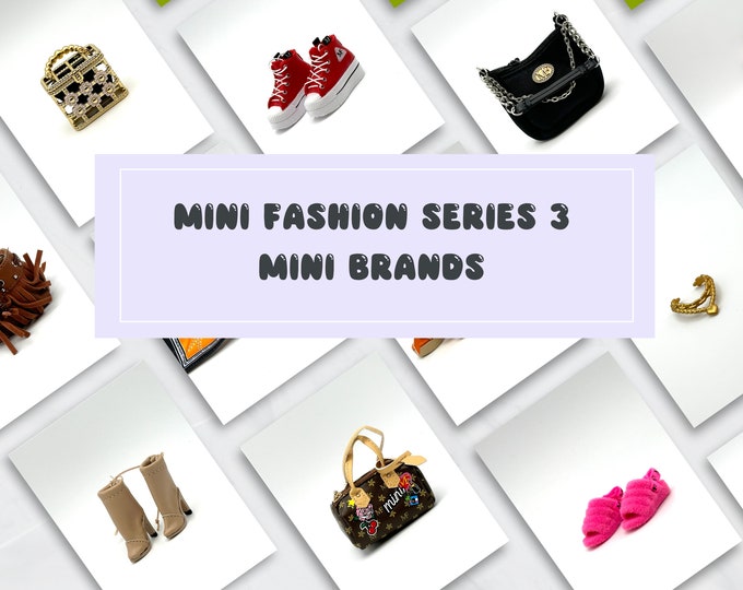 Mini Brands Fashion 3 - Etsy