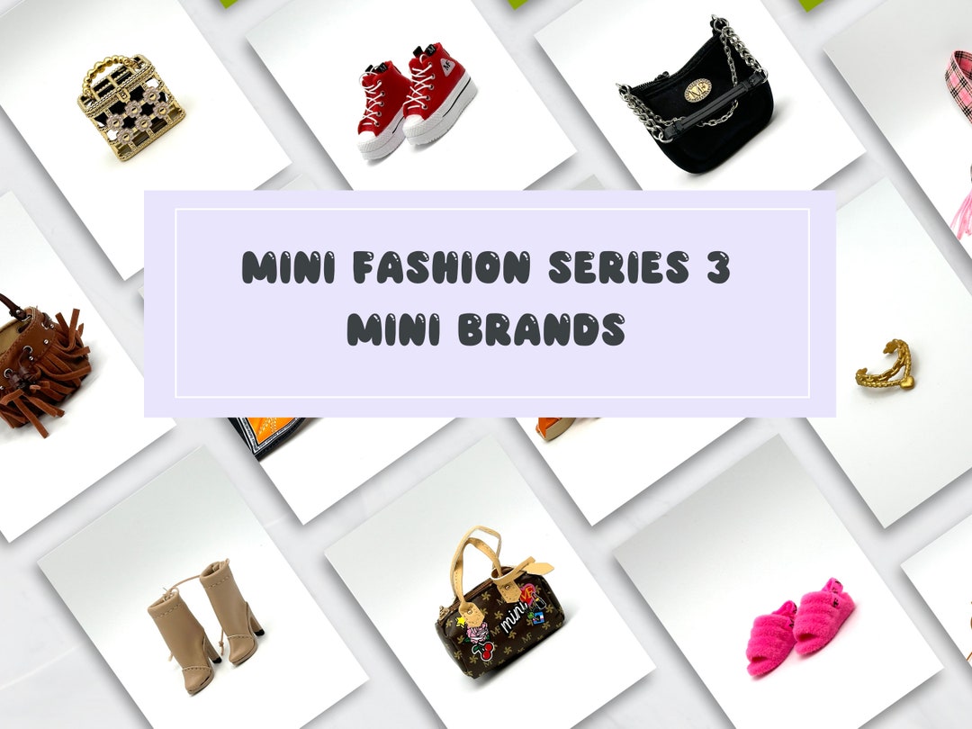 Mini Fashion Series 3 Mini Brands Listing 2/2 **you Pick** - Etsy