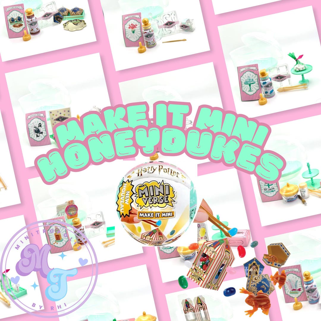 Mga’s Miniverse Make It Mini Harry Potter Honeydukes *choose Your Kit ...