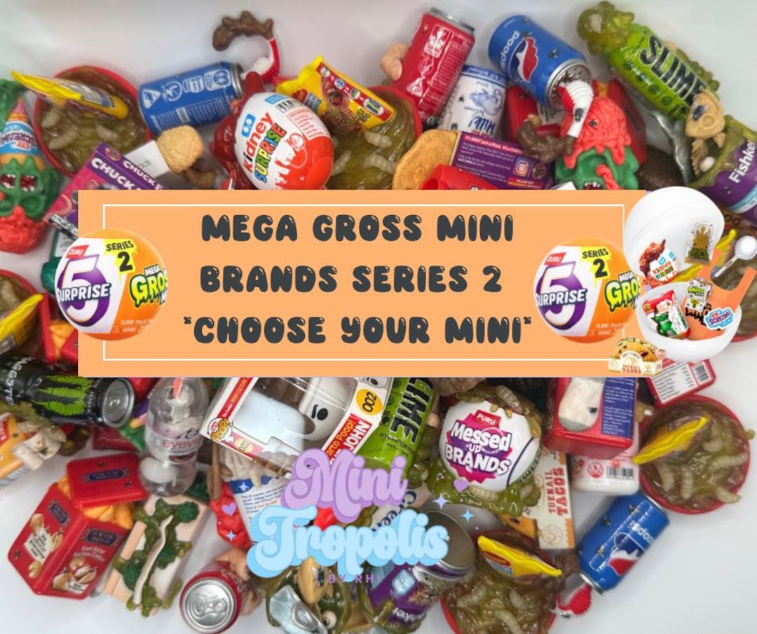 Mini Brands Mega Gross Minis Series 2 *choose Your Mini* - Etsy