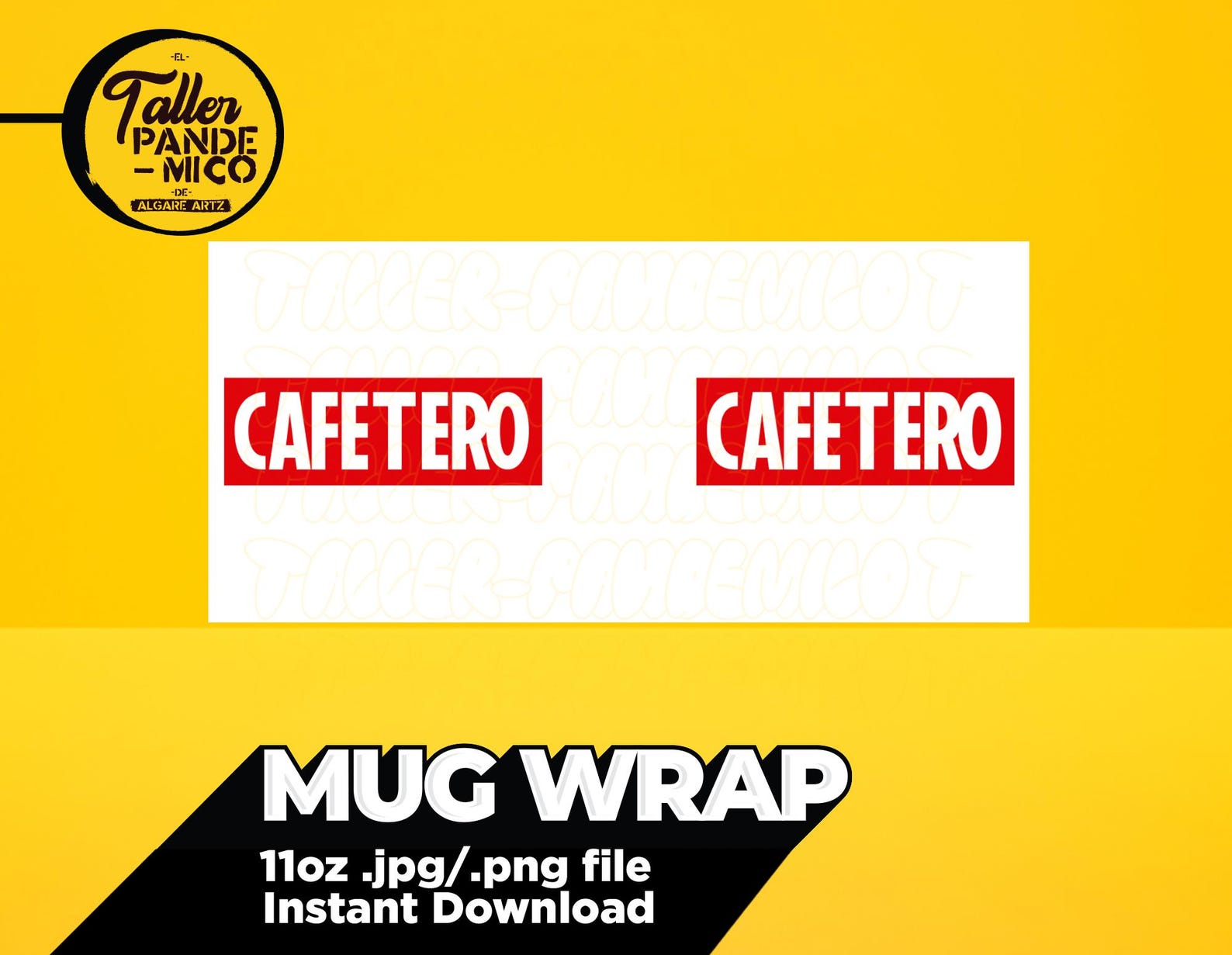 Cafetero Mug Wrap - Etsy
