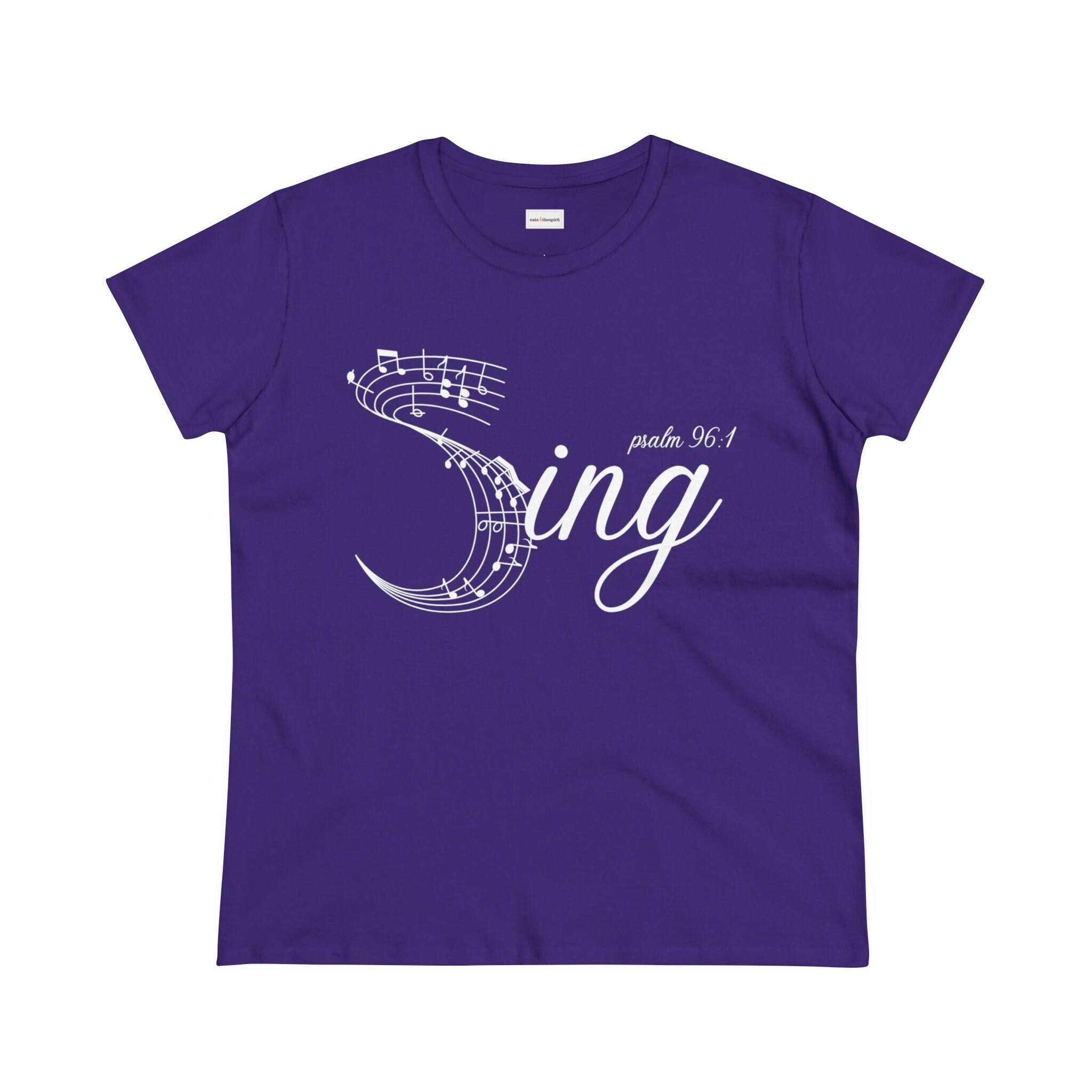 Sing T-SHIRT PSALM 96:1 - Etsy