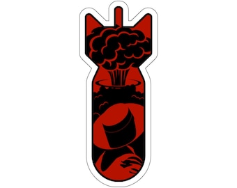 Atomic Bomb Explosion Mushroom Cloud HD Kiss-cut Stickers - Etsy