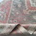 3x5 Faded Green Faded Red Vintage Rug, 3x5 Brown Motifs Oushak Rug ...