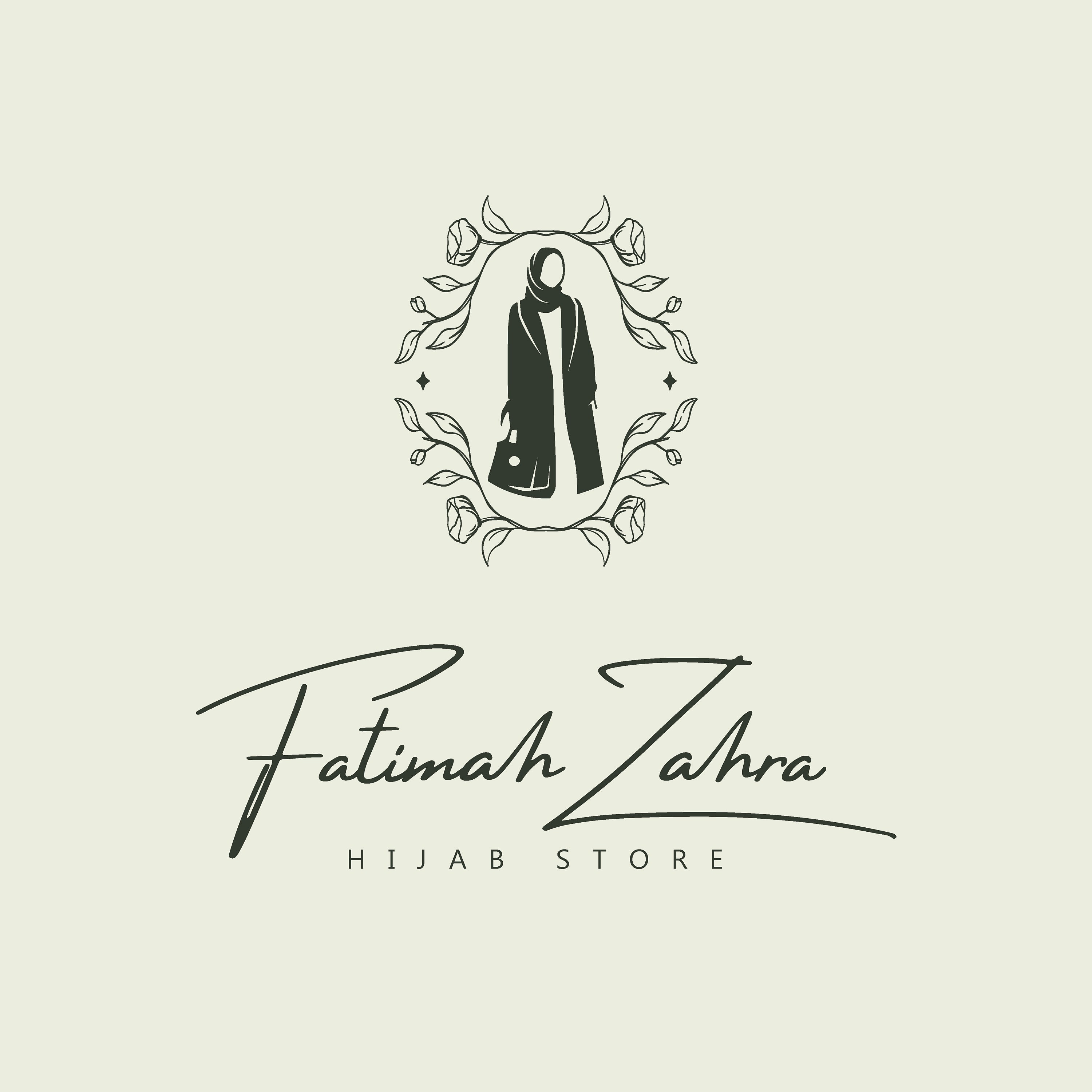 Hijab Store Logo, Elegant Hijab & Abaya Store Logo Design - Muslim ...