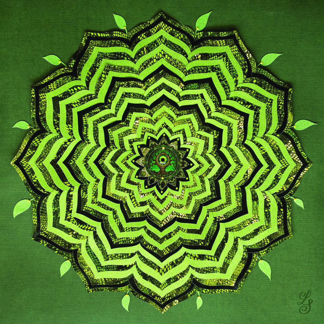 Mandala imprimible Ojo del Árbol - Etsy México