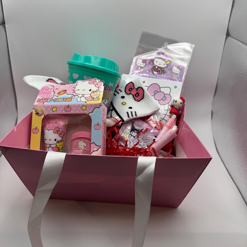 Kitty Hello Stationary - Etsy