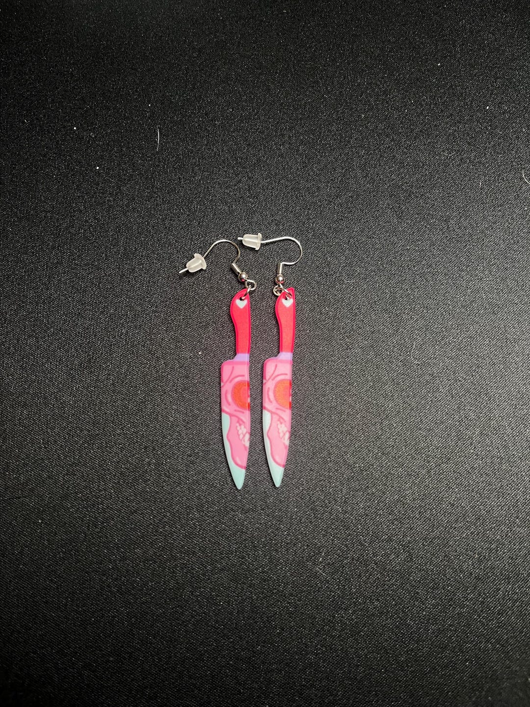 Neon Glow Skull Knives - Etsy