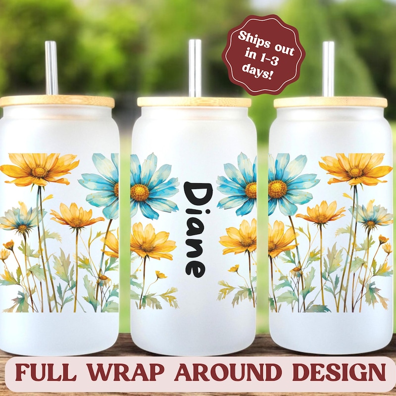 Bamboo Glass Tumbler - Etsy