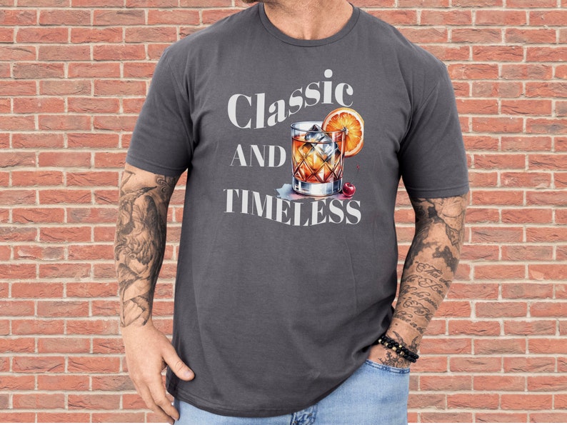 Classic Old Fashioned T-shirt Unisex Tee, Perfect Gift for Dad, Friends ...