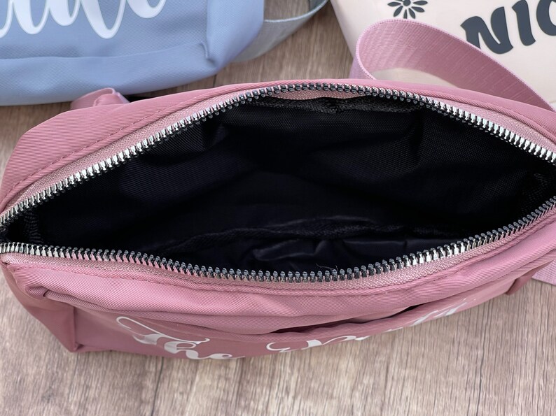 Personalized Chic Pastel Fanny Pack, Everyday Hip Bag, Stylish Waist ...