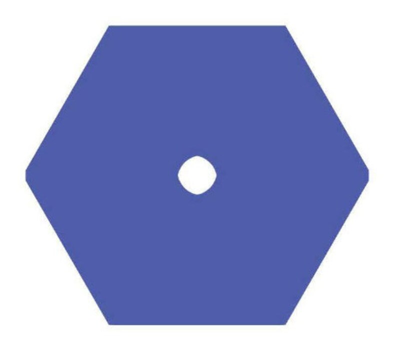 Quilter's Hexi Helpers: Sturdy 1-inch Cardstock Pieces With Easy-pull ...