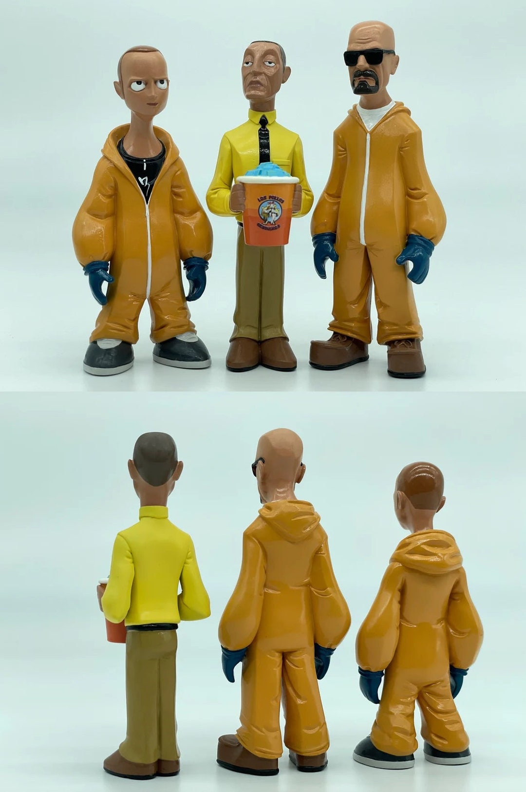 Breaking Bad Walter White, Jesse Pinkman & Gus Fring Figure 3D Print - Etsy
