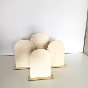 Digital File for Table Stand 4 Sizes, Arch Bundle Template SVG, Laser ...