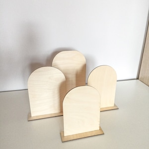 Digital File for Table Stand 4 Sizes, Arch Bundle Template SVG, Laser ...