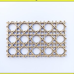 Rattan Pattern SVG File - Laser Cut Rattan Template - Engraving Rattan ...