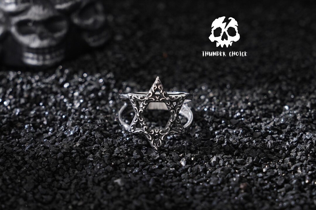 Men's Butcher Skull Ring, Men's Hip Hop Ring, Handmade Gothic Jewelry ...
